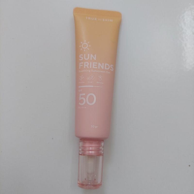 Jual True To Skin Sun Friends Soothing Sunscreen Gel Spf 50 PA ...