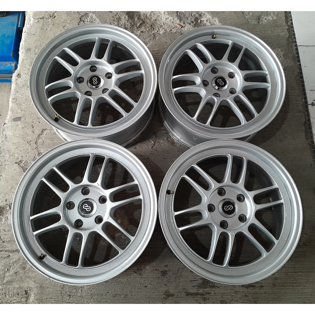 Jual VELG MOBIL SECOND RPF 01 ENKEI RING 17 LEBAR 7 PCD 5X114 HRV CIVIC ERTIGA DLL | Shopee ...