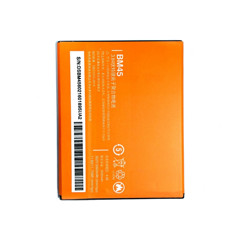 Jual BATERAI XOMI BM45 / REMI NOTE 2 BATTERY | Shopee Indonesia