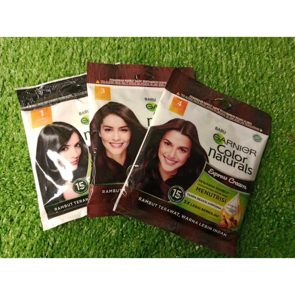 Jual 1Pcs Garnier Color Naturals Sachet- Pewarna Rambut Alami - Cat ...