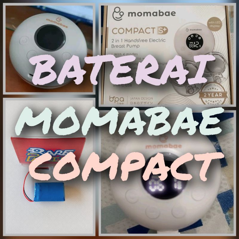 Jual Baterai Pompa ASI Momabae Compact Breastpump Batre Atasi Ngedrop ...