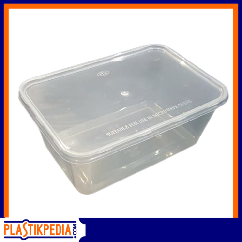 Jual thinwall kotak 1000ml plastik - Isi 25 pcs | Shopee Indonesia