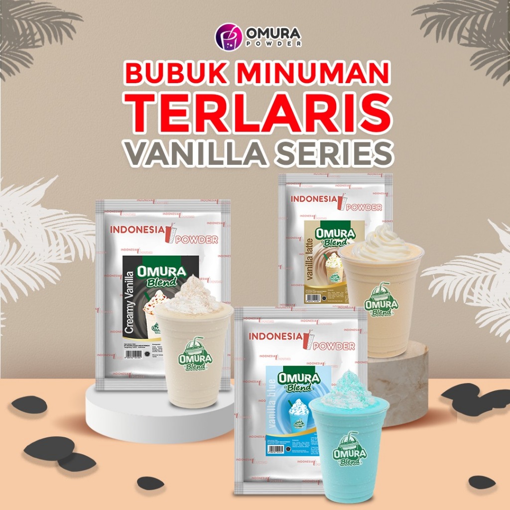 Jual [VANILLA SERIES] Omura Blend Bubuk Minuman Rasa Vanila Instant ...