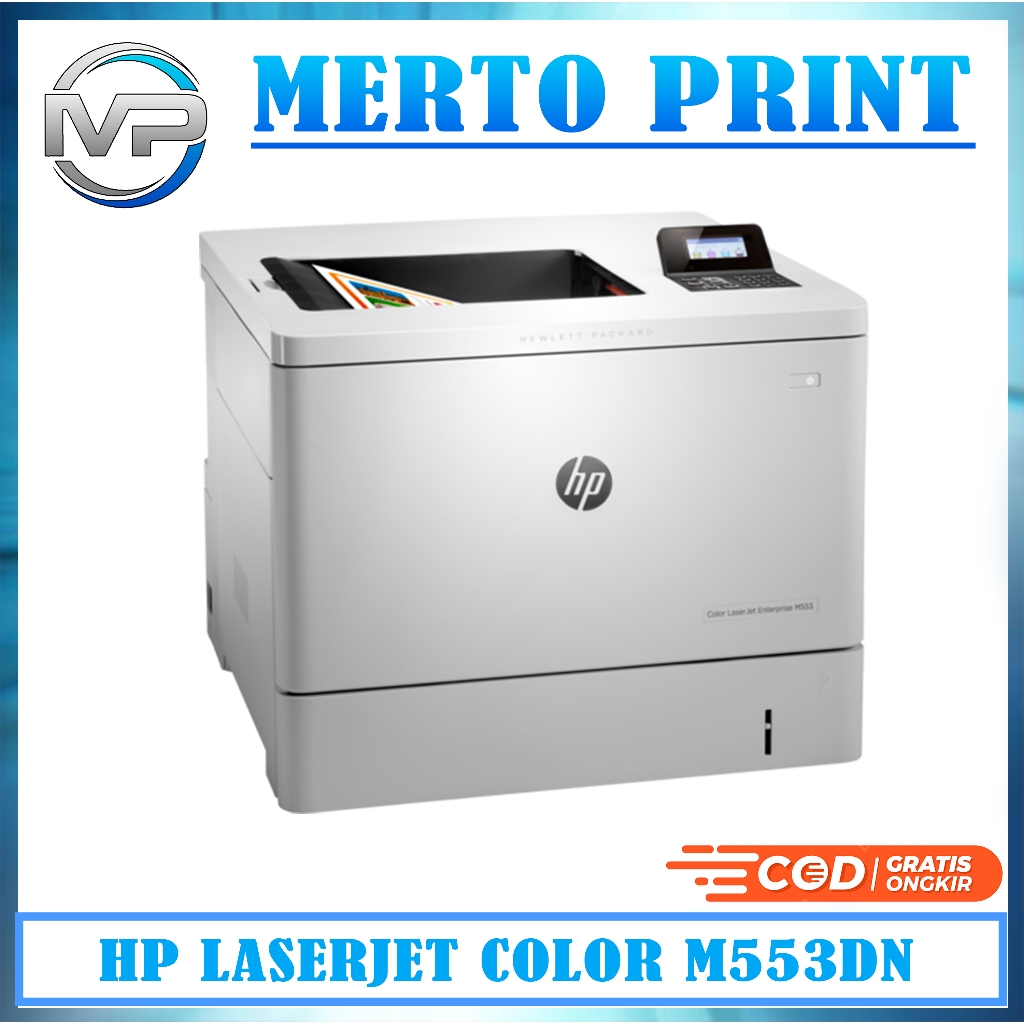 Jual Printer Hp Laserjet Enterprise M553dn Printer Warna A4 | Shopee ...