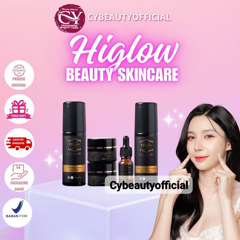 Jual HIGLOW ULTIMATE SKINCARE ORIGINAL BPOM | Shopee Indonesia
