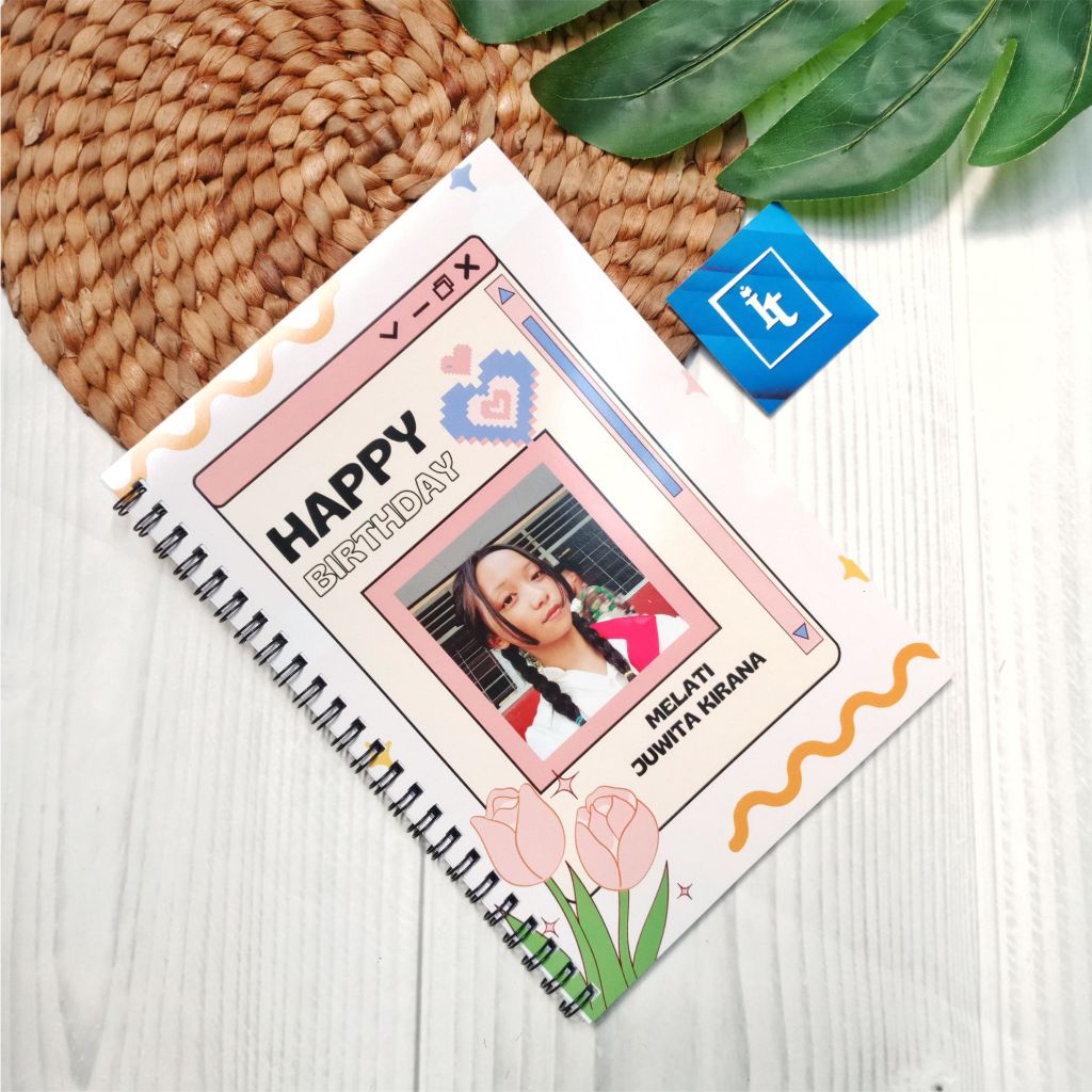 Jual CUSTOM BOOK A5 SPIRAL BINDING , NOTEBOOK A5 SPIRAL, NOTEBOOK ...