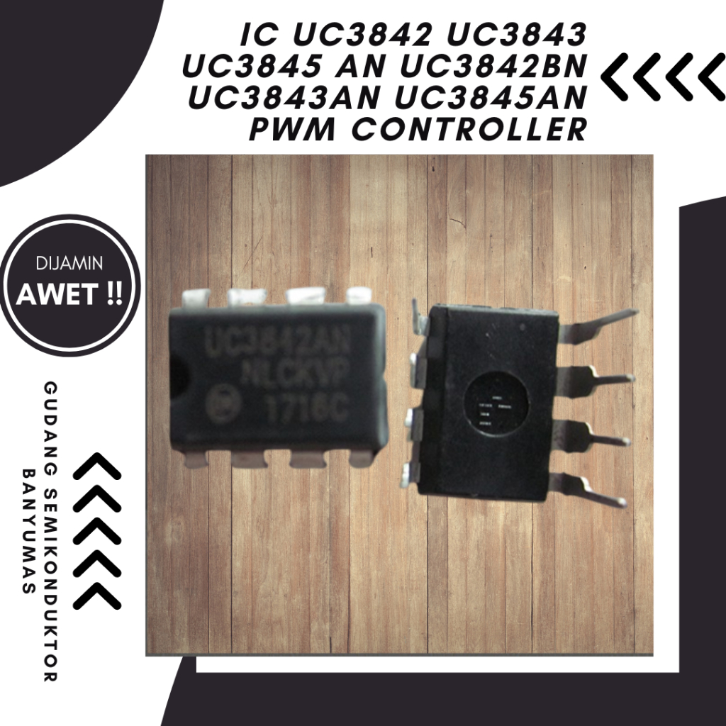 Jual IC UC3842 UC3843 UC3845 AN UC3842BN UC3843AN UC3845AN PWM Controller dip8 | Shopee Indonesia