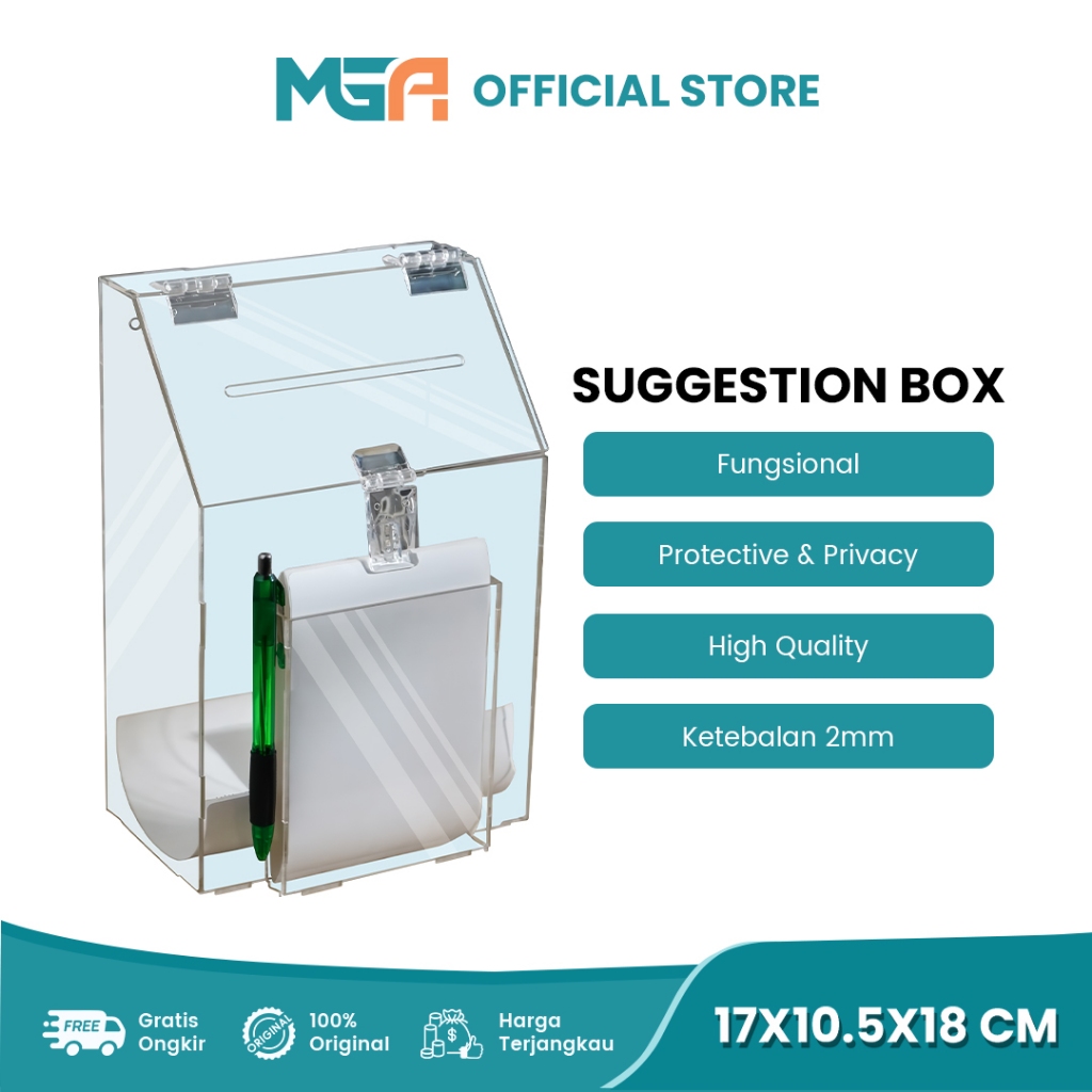 Jual ACRYLIC / AKRILIK / KOTAK SARAN BOX AMAL | Shopee Indonesia