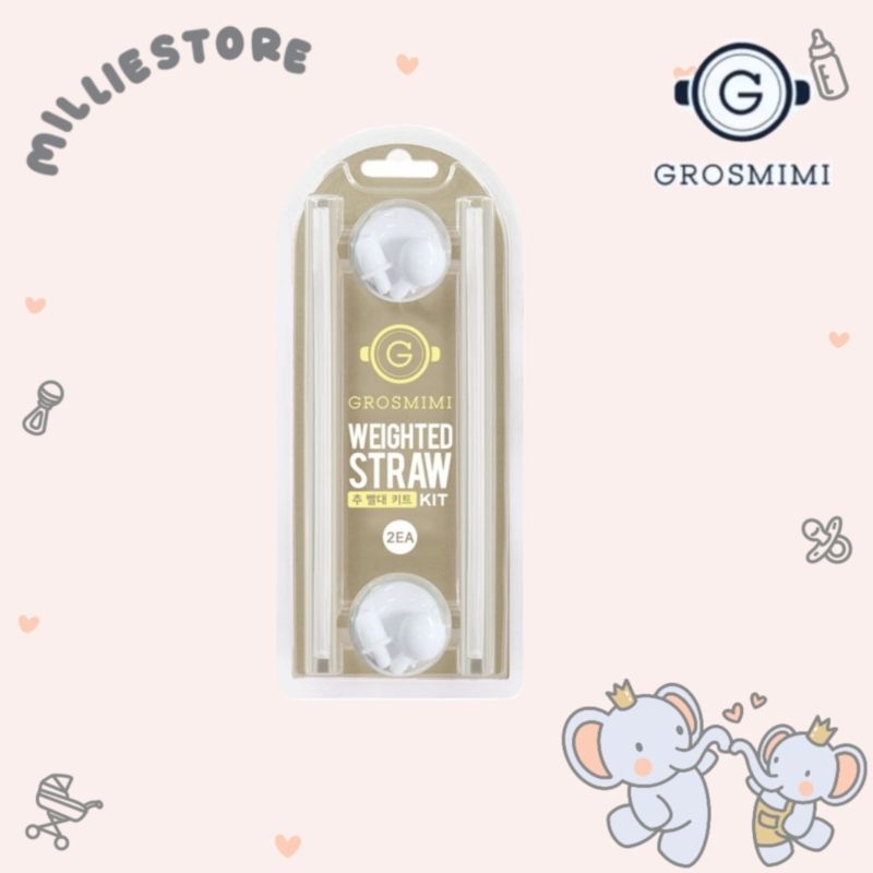 Jual GROSMIMI Weighted Straw Kit (Twin Pack) | Shopee Indonesia