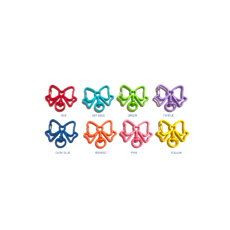 Jual RIBBON/BOW CLASP Warna Pastel - Gantungan Bentuk Pita/Kait/Hook ...