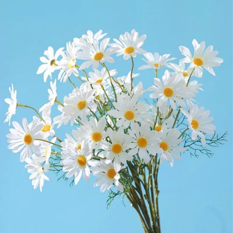 Jual BUNGA ARTIFICIAL ASTER DAISY / BUNGA ASTER 5 TANGKAI | Shopee ...