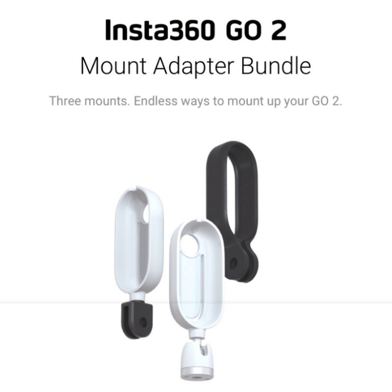 Jual Insta360 Mount Adapter Bundle for GO2 Go 2 | Shopee Indonesia