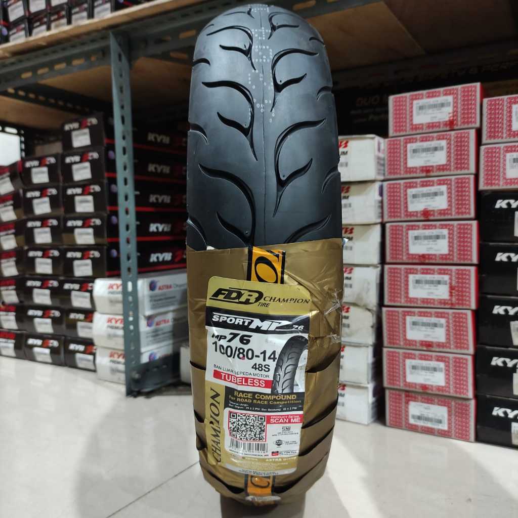 Jual Ban racing FDR Sport MP76 100/80 Ring 14 Ban Motor Balap Racing ...