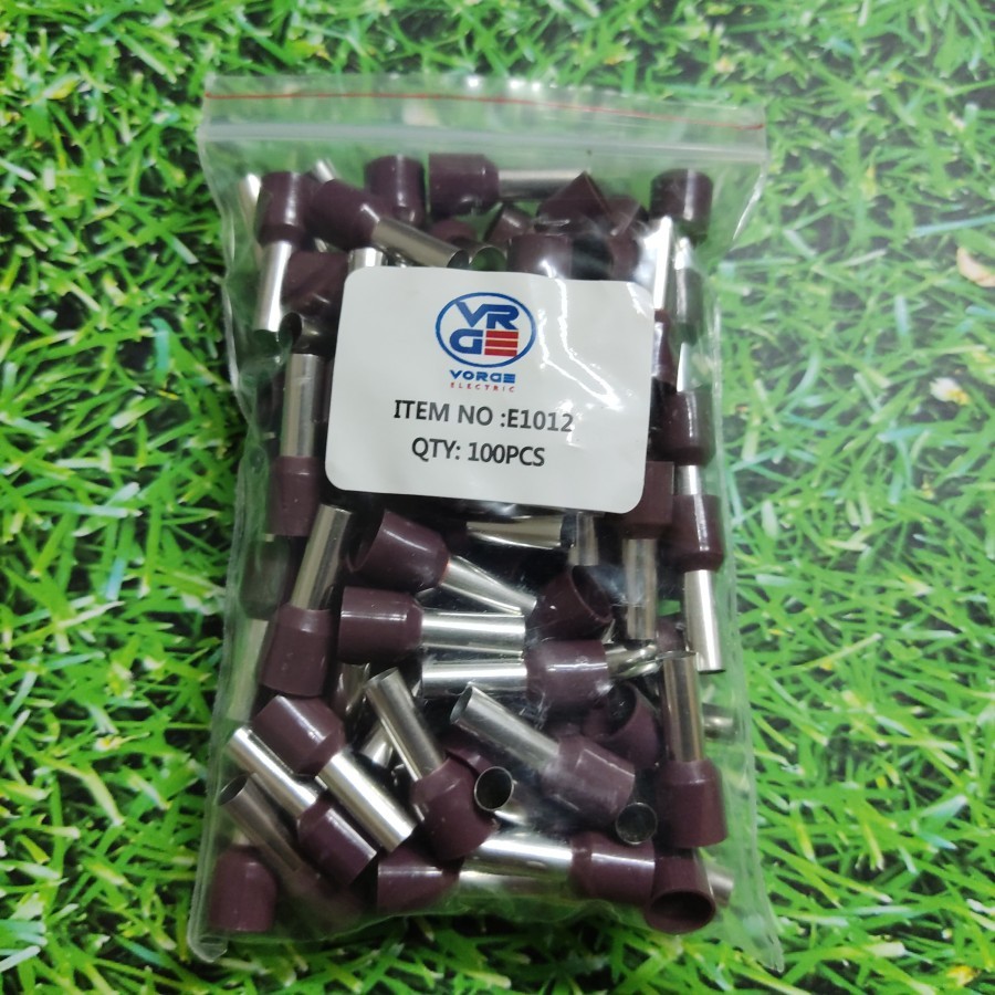 Jual FERRULES E1012 10mm Insulated SKUN KABEL Tusuk E-1012 FERULLES ...