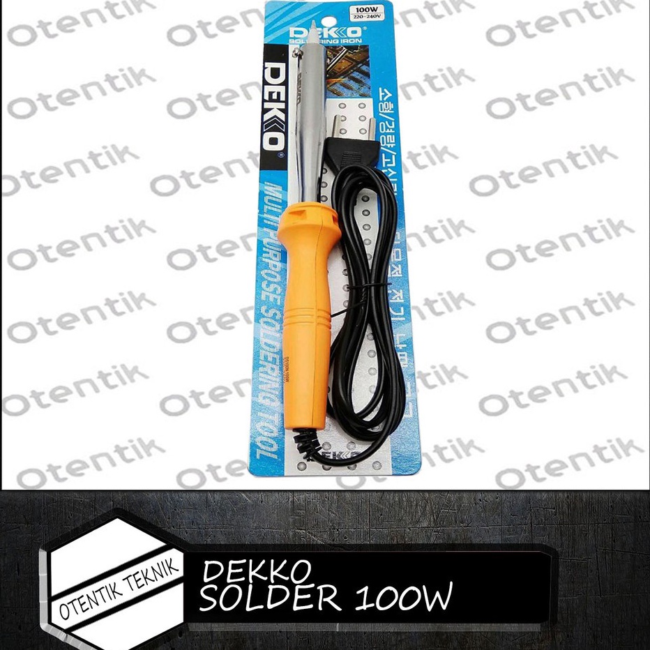 Jual Model Terkini DEKKO SOLDERING IRON 100W - DEKO SOLDER 100 W ...