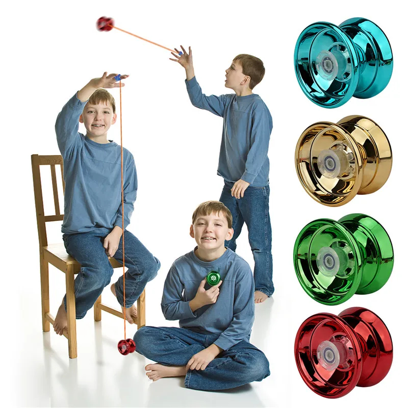 Jual New Magic Mainan Yoyo Metal Professional Yoyo with Bearing Alloy ...