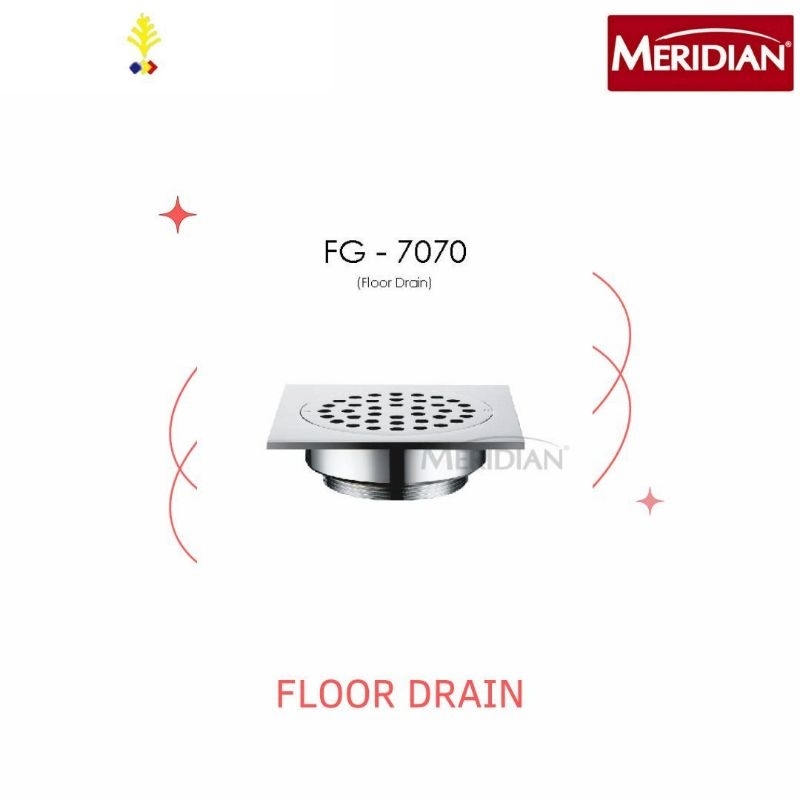 Jual FLOOR DRAIN MERIDIAN FG-7070 | Shopee Indonesia