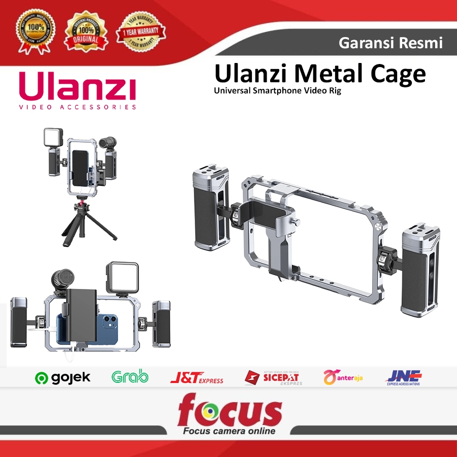 Jual Ulanzi Metal Cage Universal Smartphone Video Rig | Shopee Indonesia