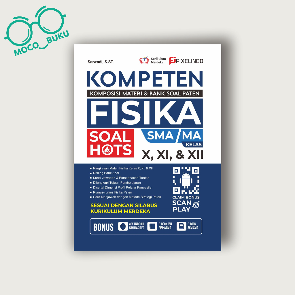 Jual Buku Kompeten FISIKA SMA/MA Kelas X, XI, & XII Sesuai Silabus ...