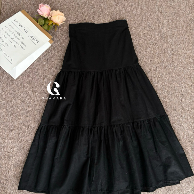 Jual Ghamara • LAVE SKIRT | rok raffle | korean skirt | rok undak ...