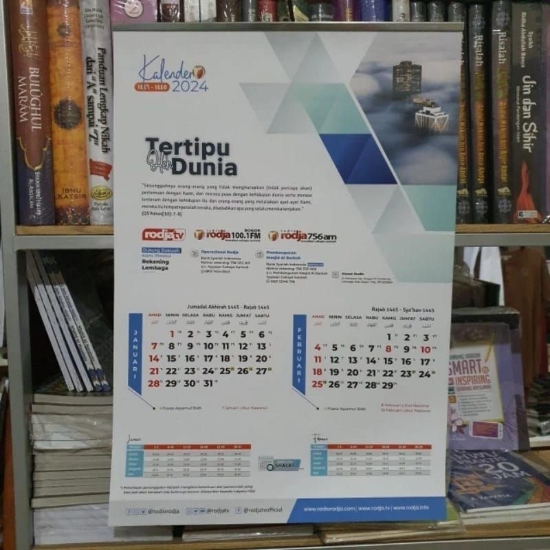 Jual kalender rodja 2024 | Shopee Indonesia