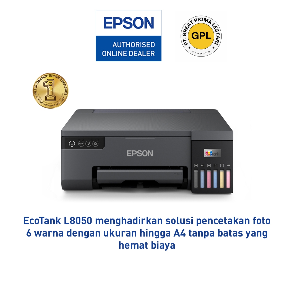 Jual Printer Epson Ecotank L8050 L 8050 L-8050 Photo Wifi | Shopee ...