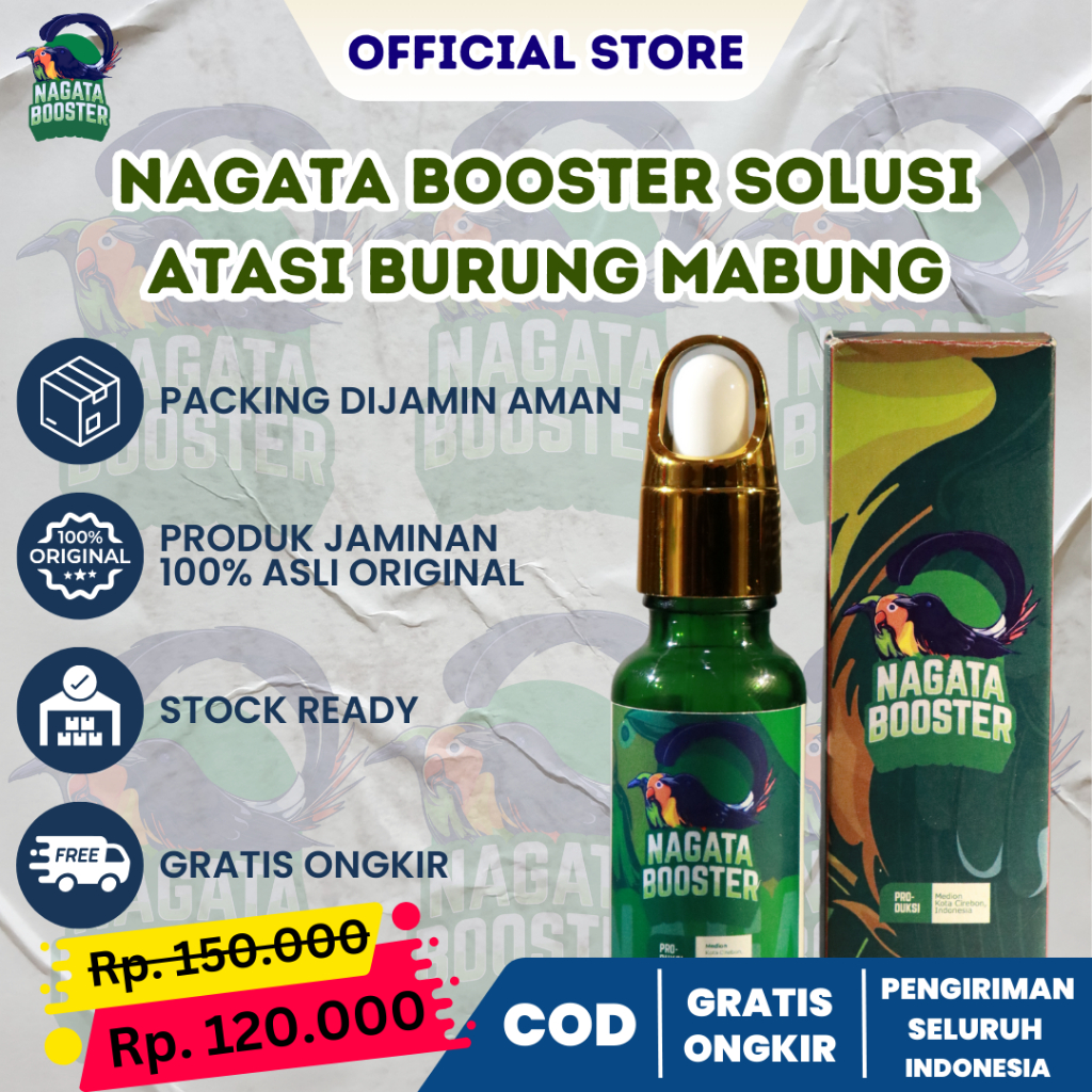 Jual Nagata Booster 100% Original | Mengatasi Bulu burung Kusam ...