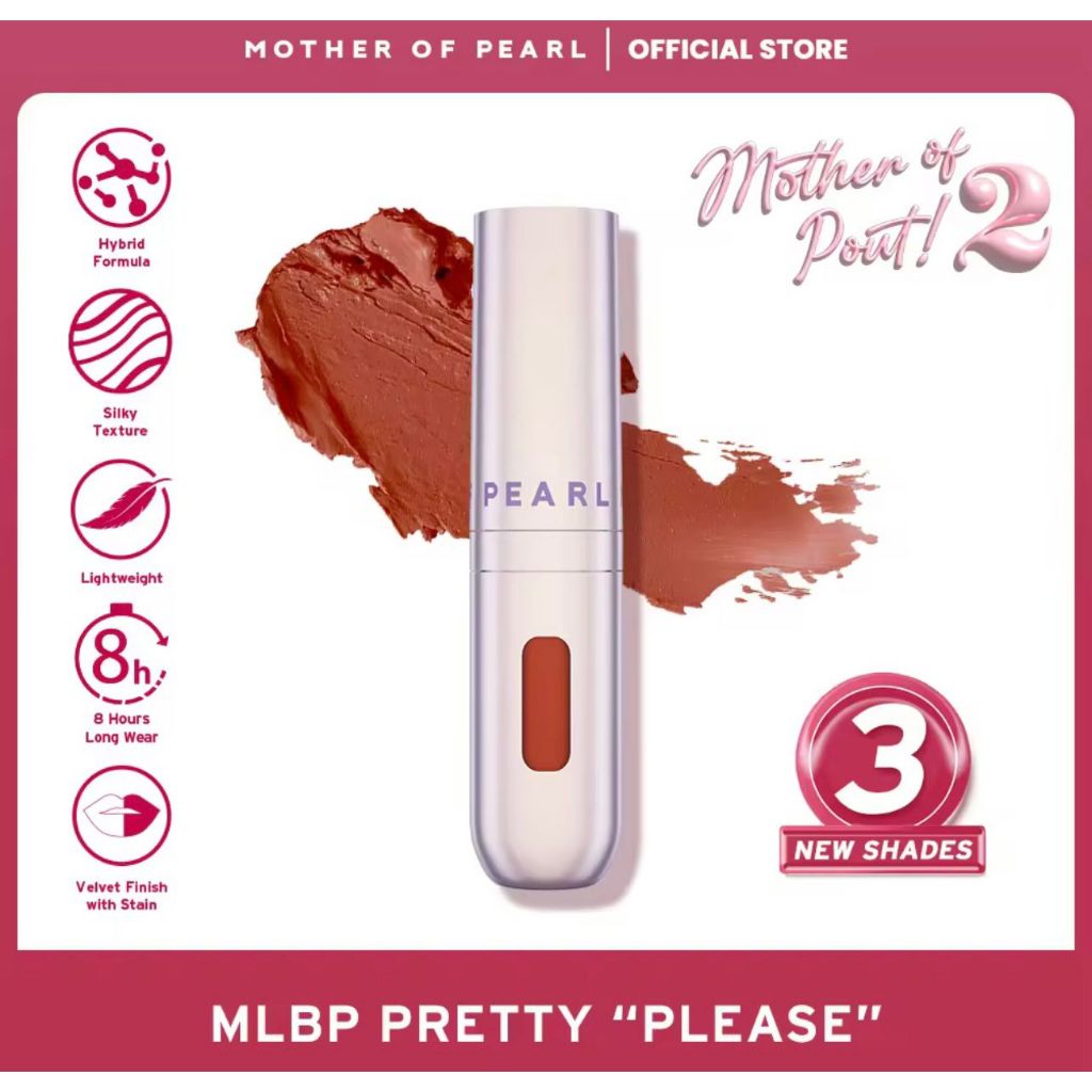 Jual Mother Of Pearl MOP My Lips But Prettier Silk Tint || AM to PM ...