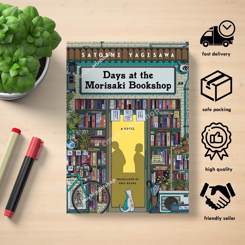 Jual Days at the Morisaki Bookshop Satoshi Yagisawa, Eric Ozawa ...