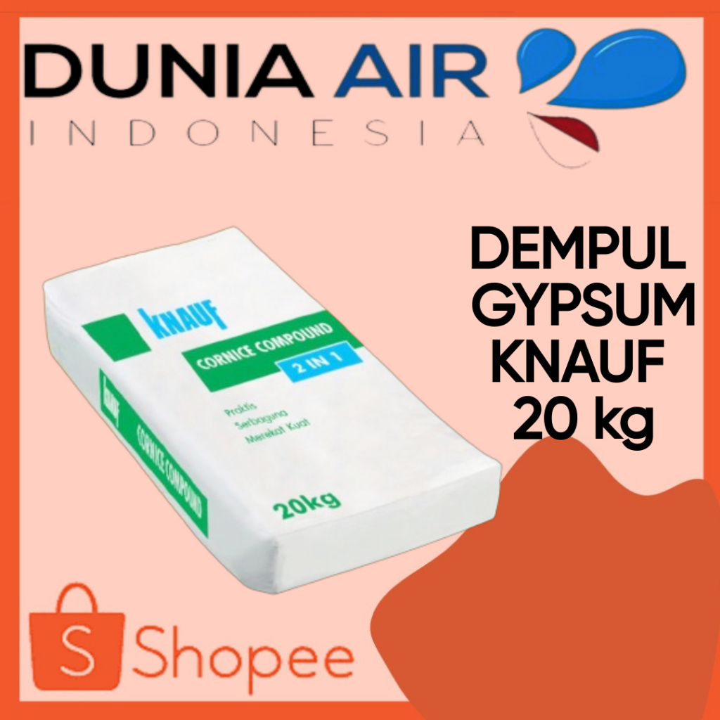 Jual Dempul Gypsum 20 KG | Shopee Indonesia