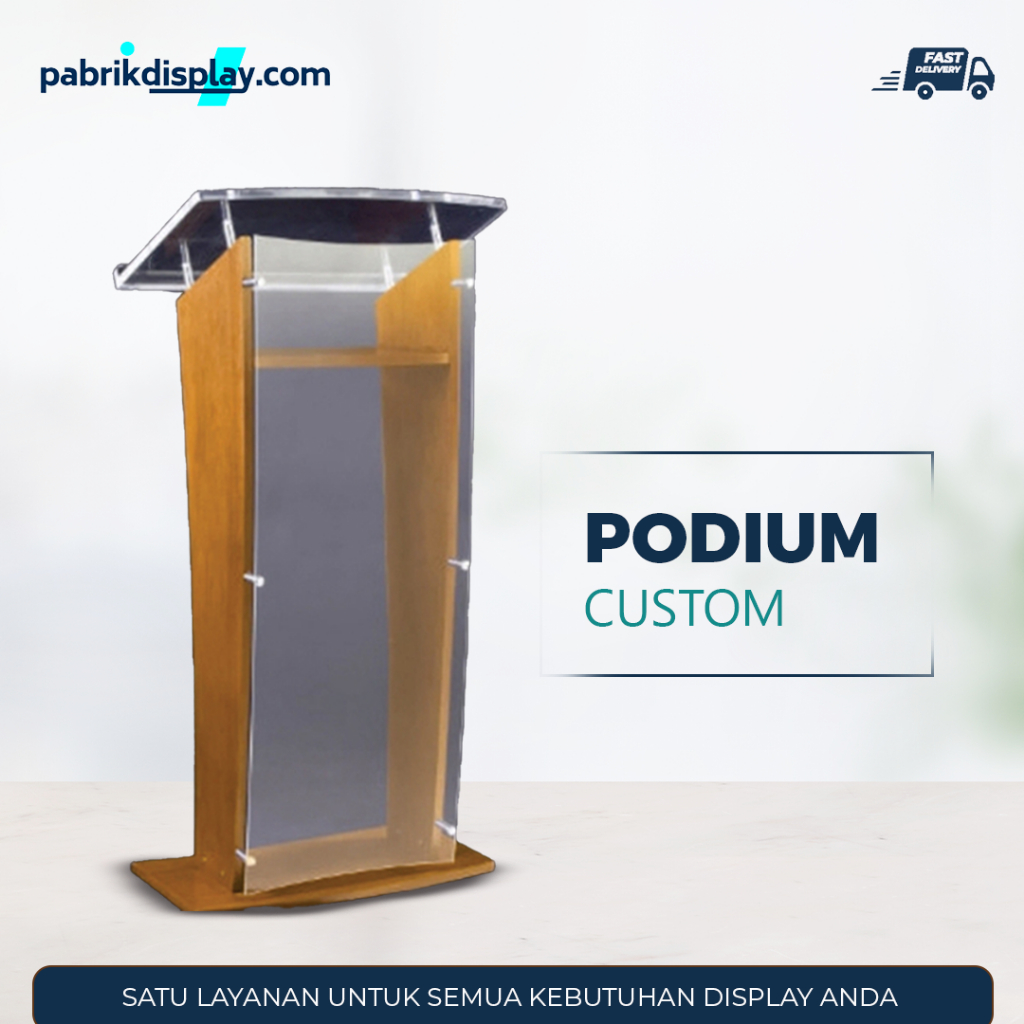 Jual Acrylic Podium / Acrylic Lectren / Mimbar Akrilik | Shopee Indonesia