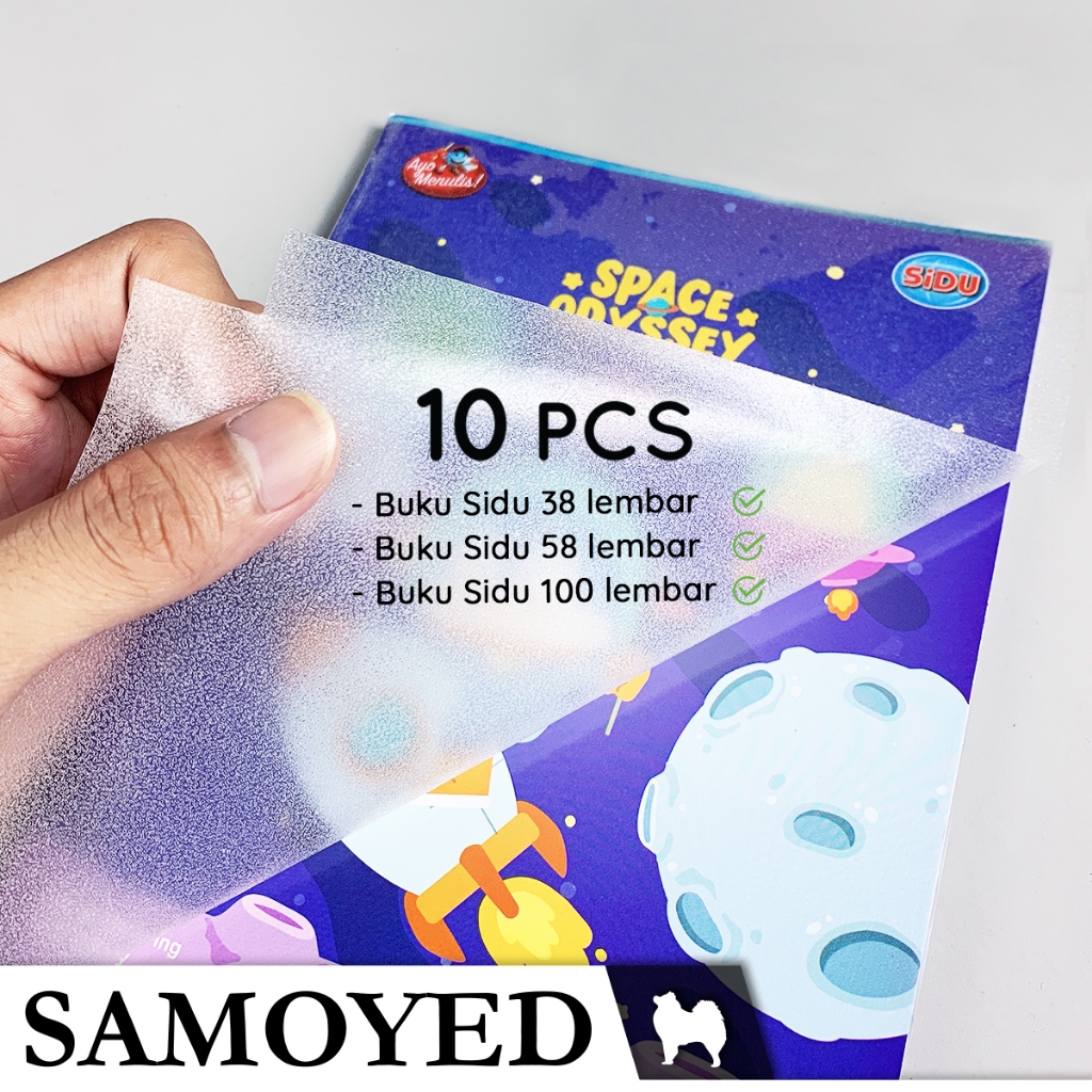 Jual SAMOYED BKCV-SA-Q Sampul Buku Tulis Plastik Transparan / Bening ...