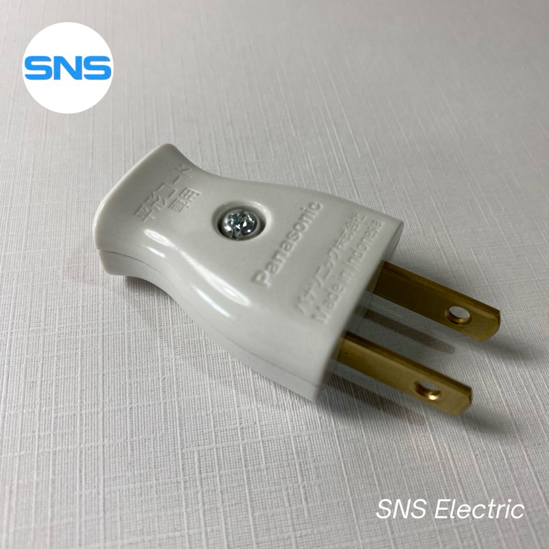 Jual Plug Steker Panasonic WH 4415 Steker Gepeng Plug Japan | Shopee ...