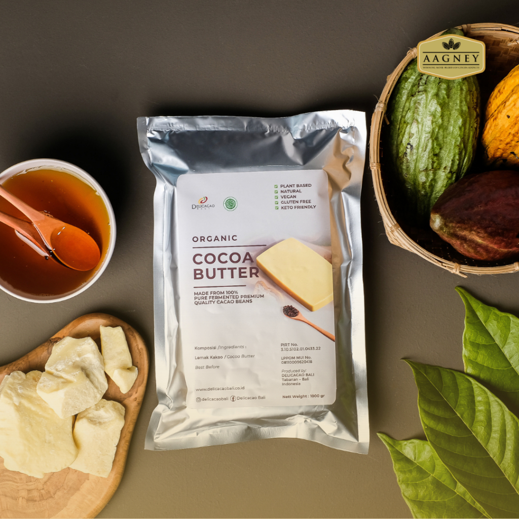 Jual Cocoa Butter - Delicacao Bali | Lemak Kakao | Shopee Indonesia