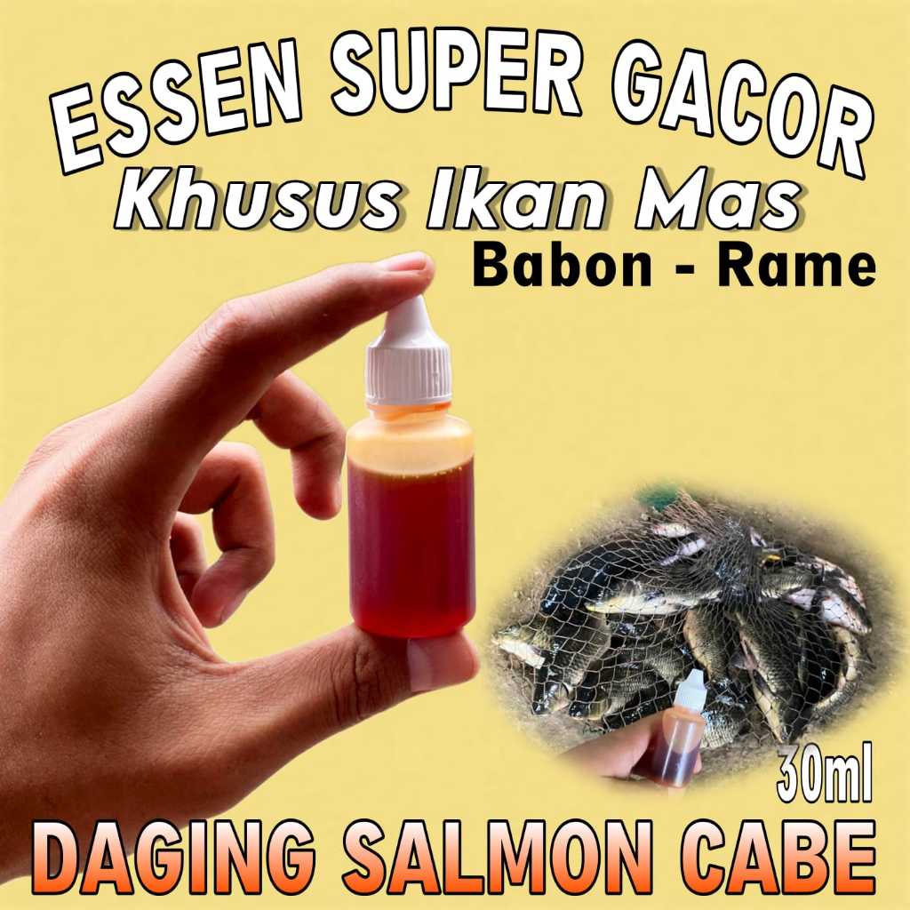 Jual Essen Ikan Mas Rame dan Babon paling ampuh, Essen Ikan Mas Paling ...