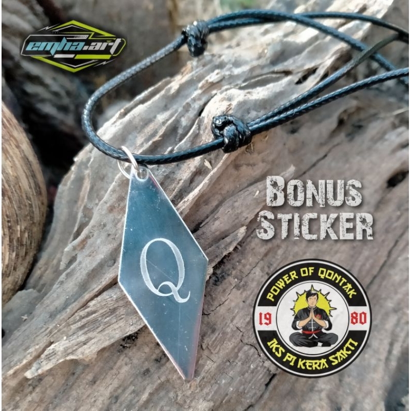 Jual Kalung Q khas IKS PI bonus Sticker Qontak | Shopee Indonesia