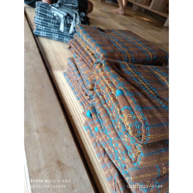 Jual tenun baduy tenun manual motif suat songket | Shopee Indonesia