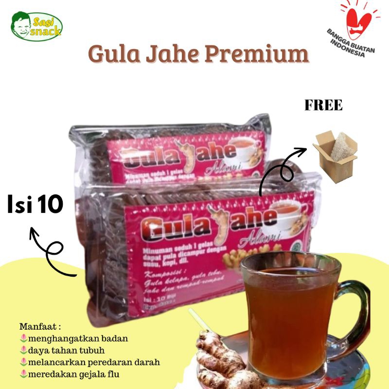 Jual Gula Jahe Kualitas Super Isi 10 Bahan Alami | Shopee Indonesia