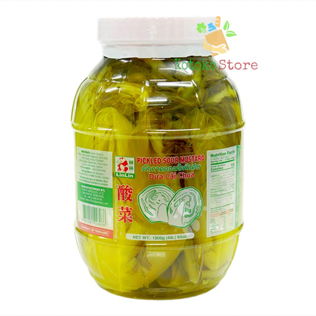 Jual Sayur Asin Thailand Lin Lin Botol 1.800gr | Shopee Indonesia