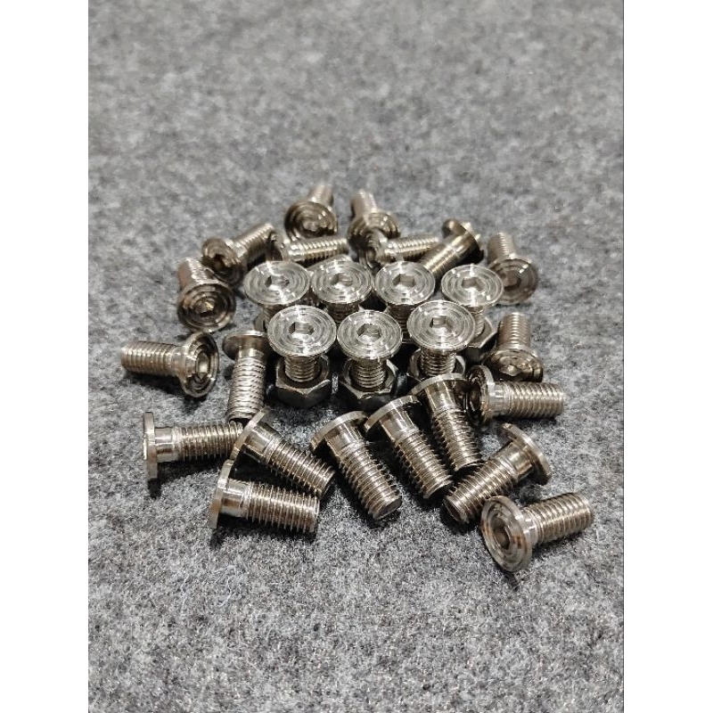 Jual baut L stainles SLIM M8 custom ULIR MOTIF A drat 12 | Shopee Indonesia