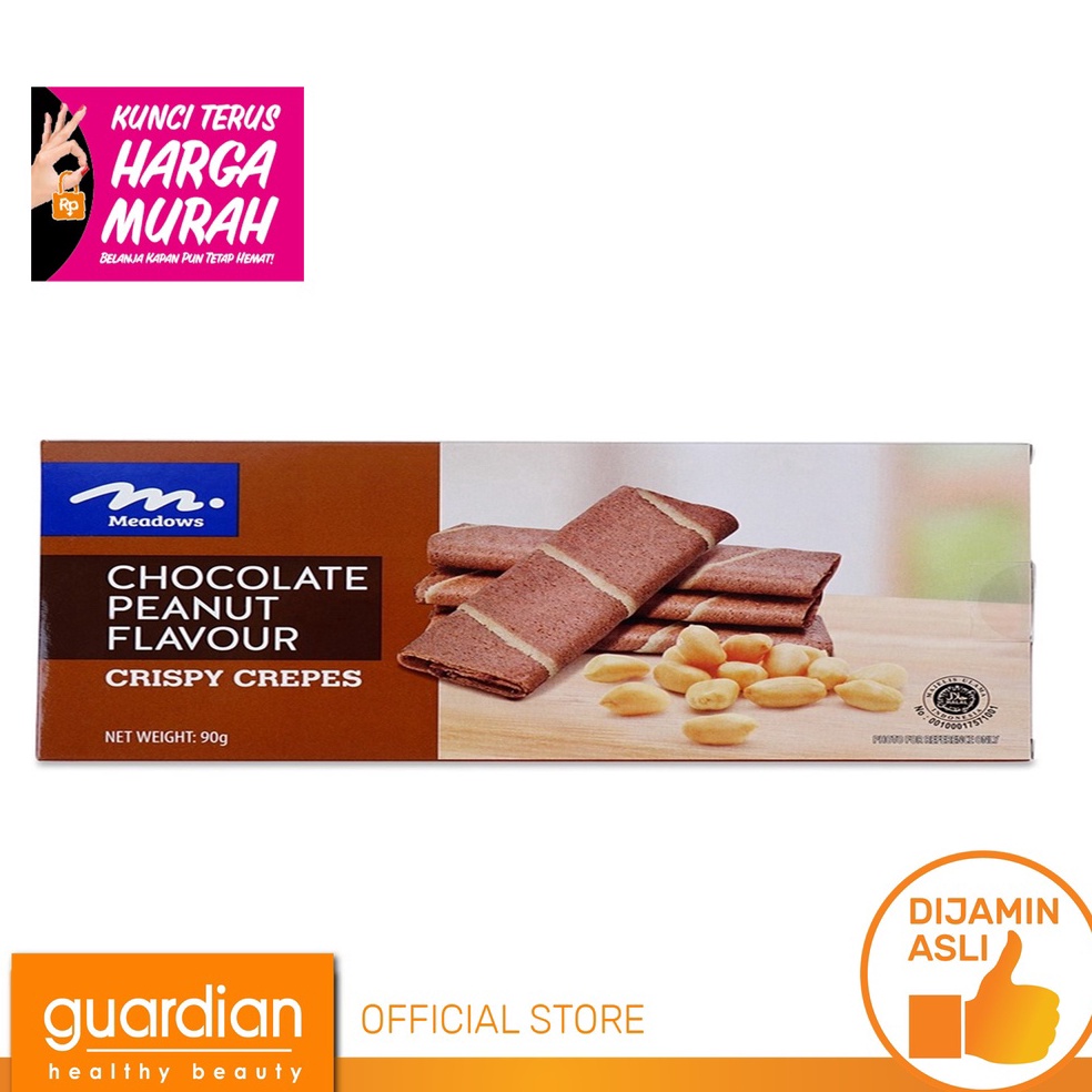 Jual modelTipe KNM622 MEADOWS Crepes Choco Peanut 90g | Shopee Indonesia
