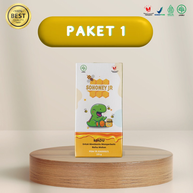 Jual Sohoney Jr - Madu Penambah Nafsu Makan Anak | Shopee Indonesia