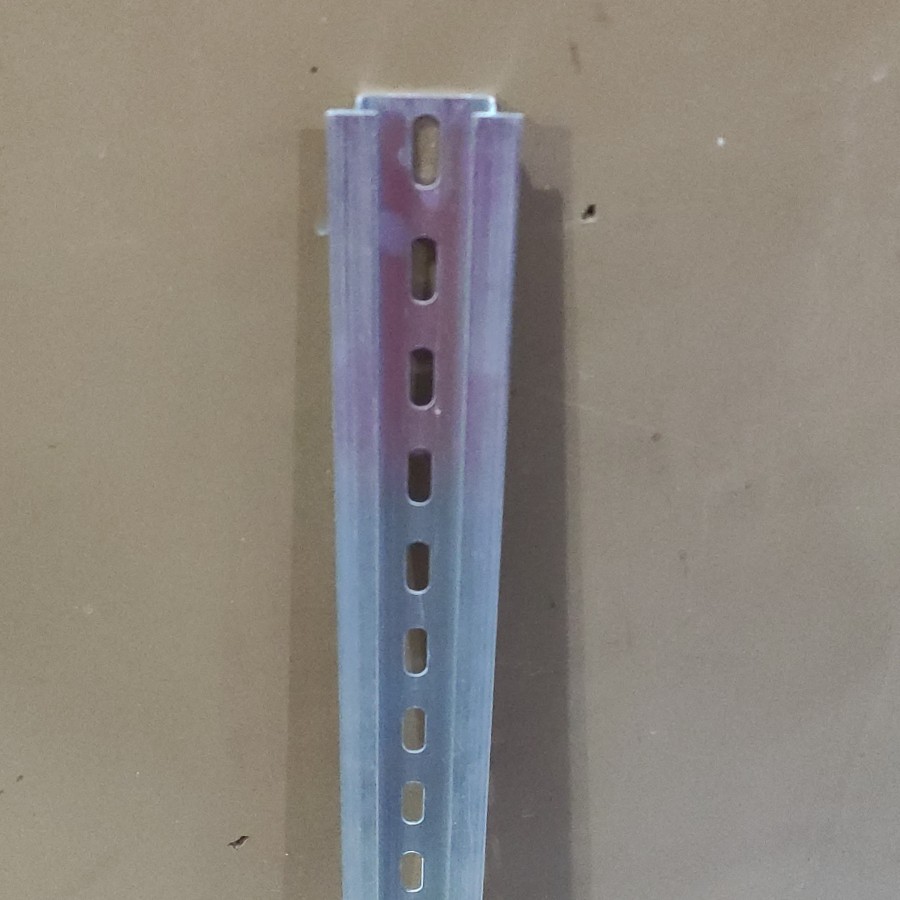 Jual Rel MCB Aluminium 2 Fungsi 1M Din Rail MCB Aluminium 1 Meter ...