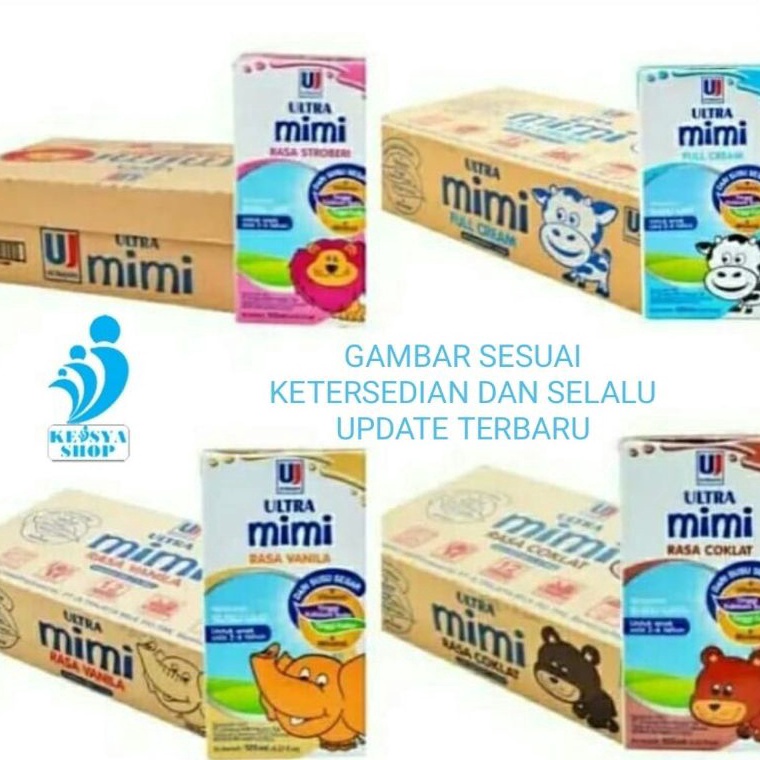 Jual TIPE SYH326 Ultra Mimi UHT 125mL [40 pcs/ 1 karton] (Cokelat ...