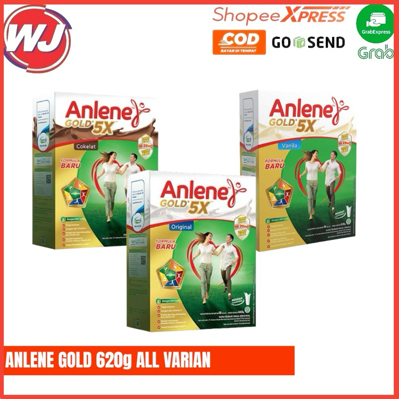 Jual ANLENE GOLD 620g ALL VARIAN | Shopee Indonesia
