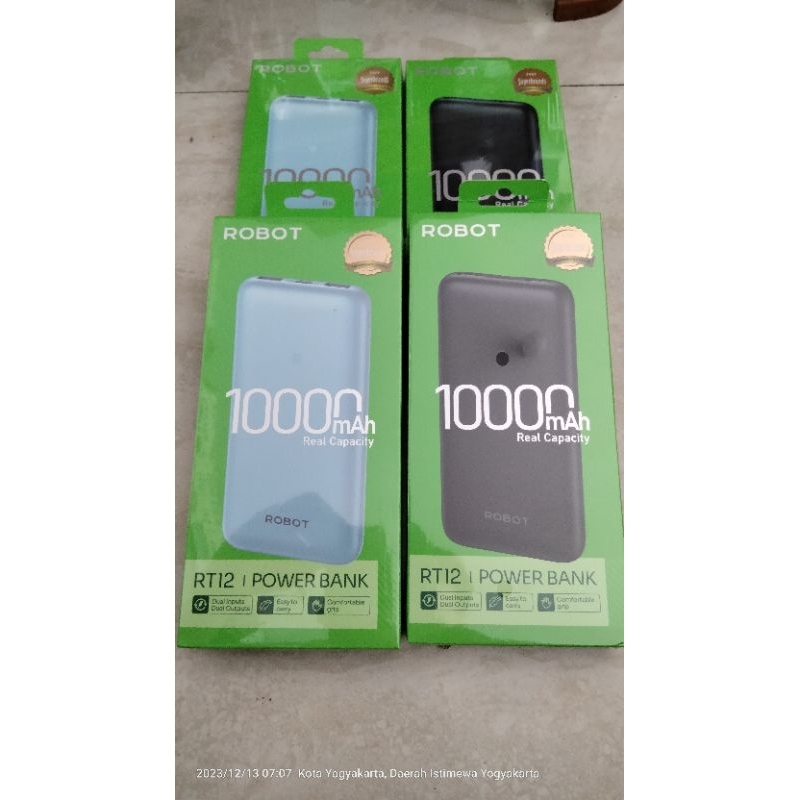 Jual ROBOT RT12 Power Bank 10.000mAh Dual Input Type-C & Micro USB ...