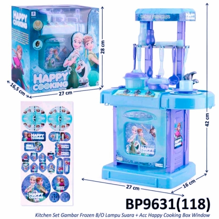 Jual anekamainan- PROMO SALE 5.5 MAINAN ANAK BP KITCHEN SET FROZEN dan ...