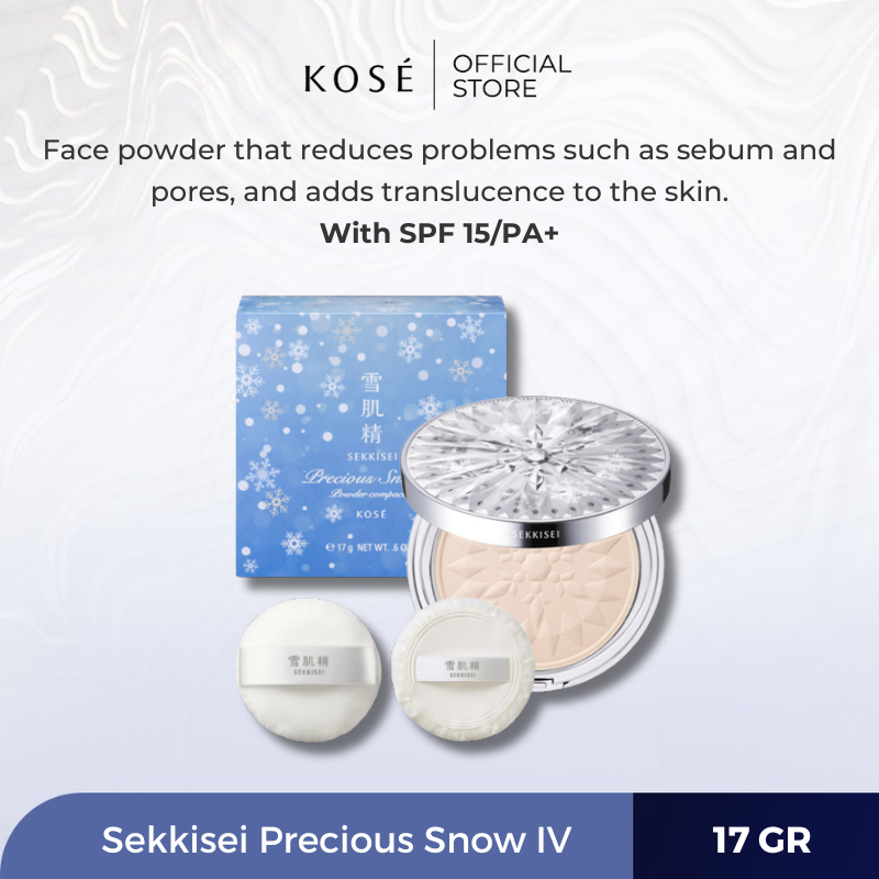 Jual KOSE Sekkisei Precious Snow IV SPF 15/PA+ 17gr | Shopee Indonesia