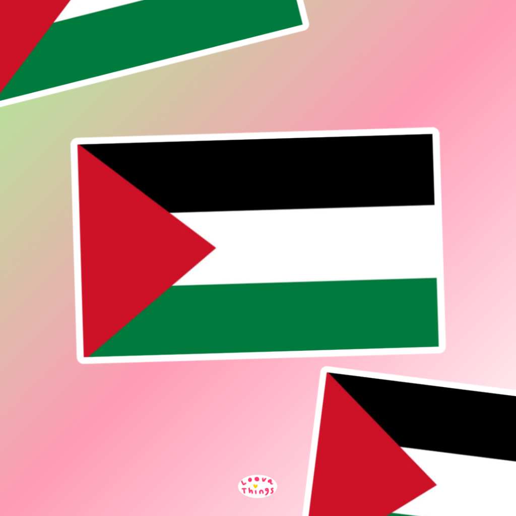 Jual STIKER FREE PALESTINE SEMANGKA BENDERA PALESTINA WATERMELON ...