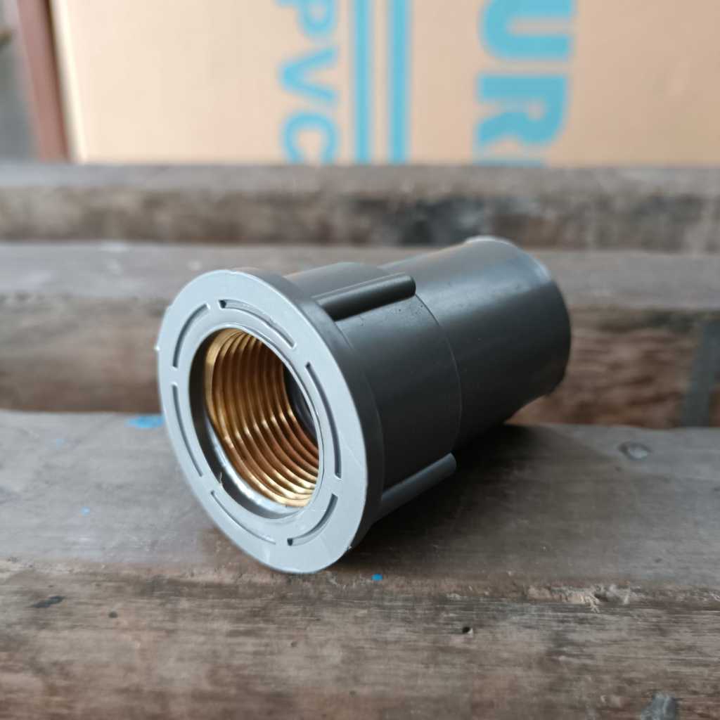 Jual Sok Drat Dalam Kuningan 3/4" inch AW PVC / SDD / Faucet Socket ...